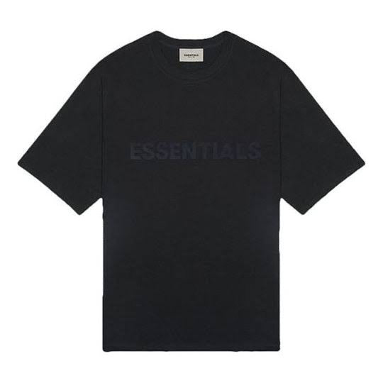 Fear of God Essentials Black Tee SS20 – kicksnfits